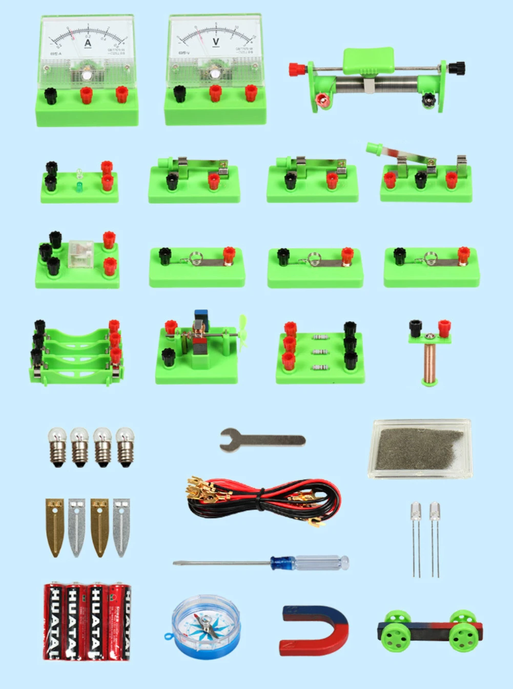 Circuit Electricity Learning Kit For Kids - Educational Stem Experiment ...