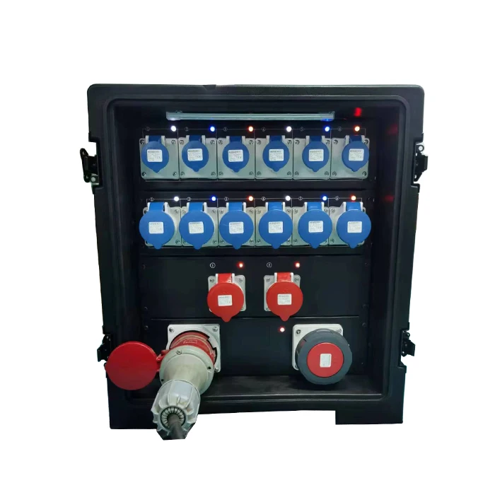 3 Phase Power Distribution Outdoor Portable Waterproof Ip67 Distro Box ...