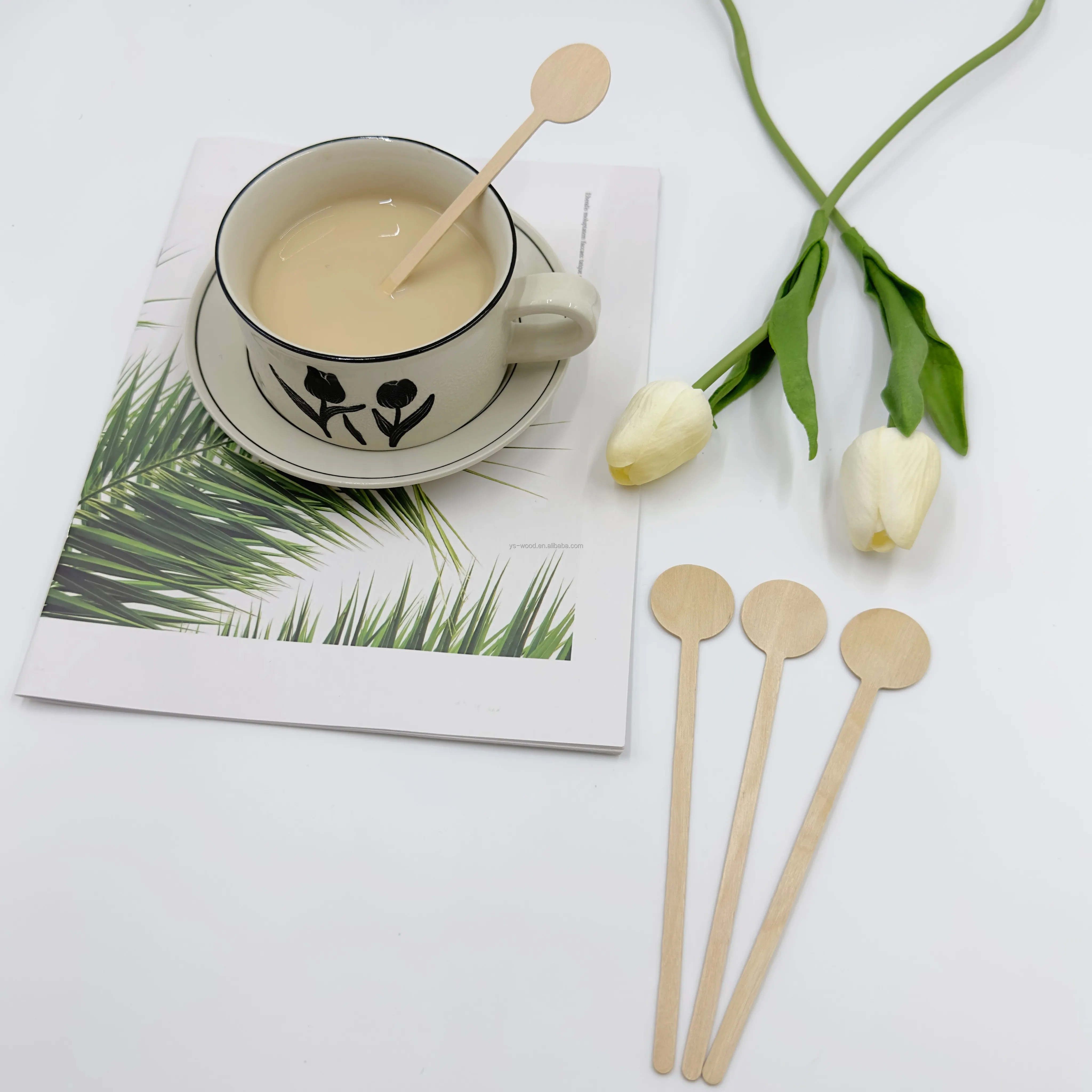 Perfect Coffee Stirrer For Break Room And Cafe,Cafe Accessories,Wooden ...