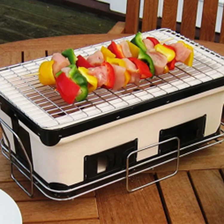 Easy Clean Iron Clay Camping Barbecue Charcoal Grill For Outdoor - Buy ...