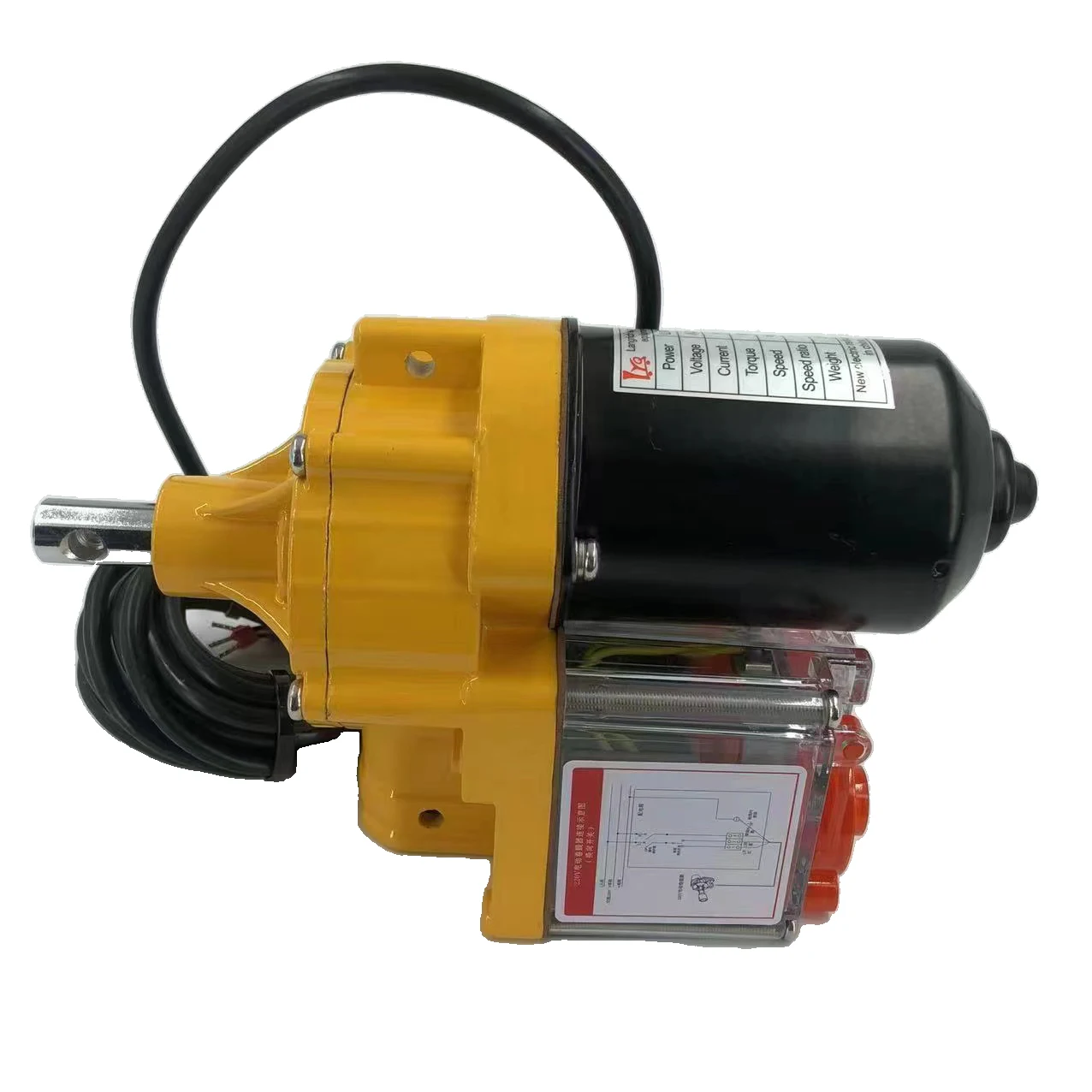 Film Roll Up Motor 24V greenhouse motor ventilation motor and ...
