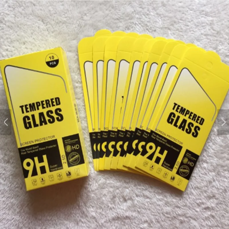 Multi Color Silicone Glow In Dark Fluorescent Color 9h Tempered Glass ...