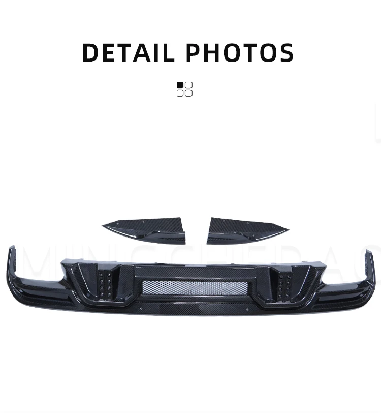 LD Style Rear Diffuser for BMW X5M F95 - Carbon Fiber