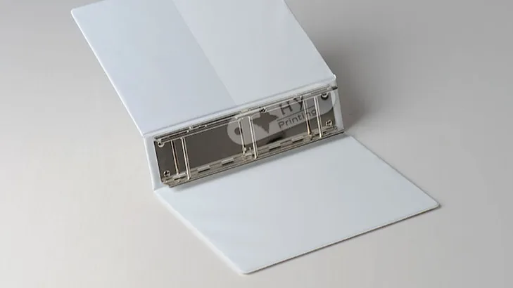 A4 Metal Tube File Folder Pipe Catalog Post Binder Pins Folder - Buy ...