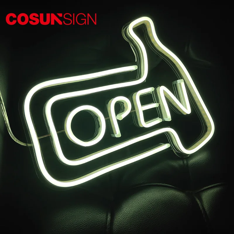 Alibaba.com: Cosun Open Sign Outdoor OEM Neon Sign Unique Open Signs ...