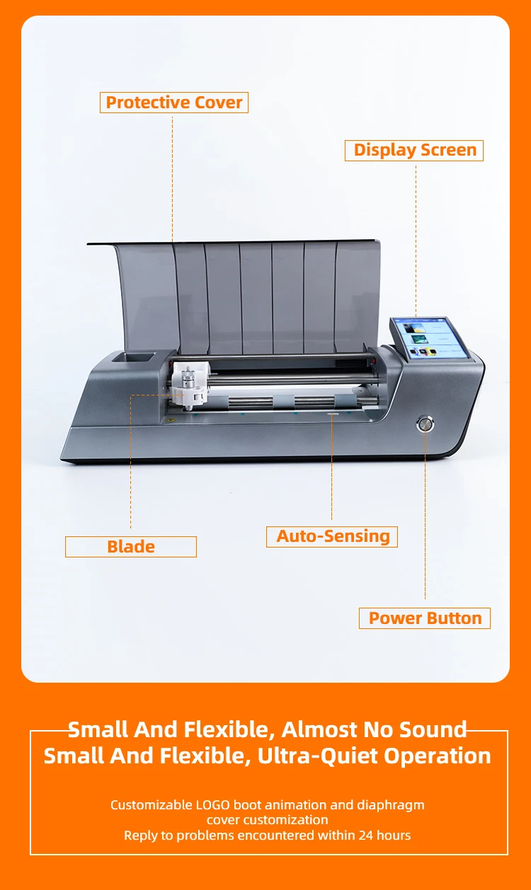 Custom Cutting Hydrogel Machine for Mobile Screen Protectors