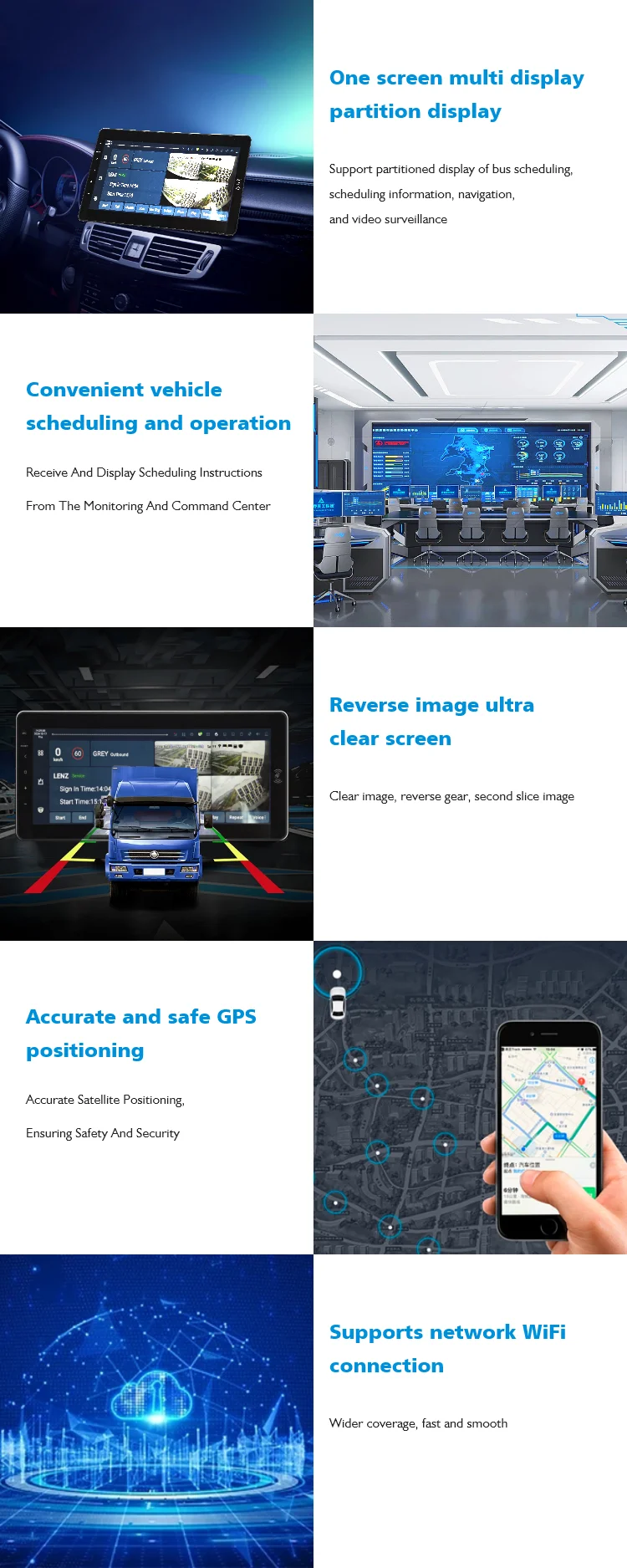 12.3inch Bus Driver Console Touch Screen 4g Android System| Alibaba.com
