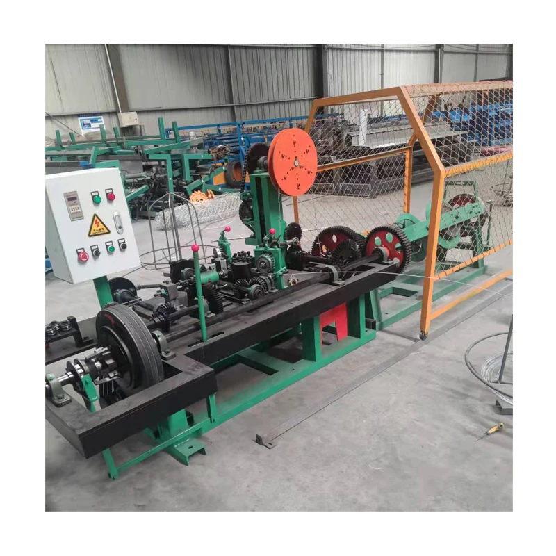 High Speed Blade Rope Barbed Making Machine / Razor Barbed Wire Machine ...