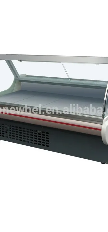 Newbel Fresh Meat Display Showcase Supermarket Display Freezer Hanging ...