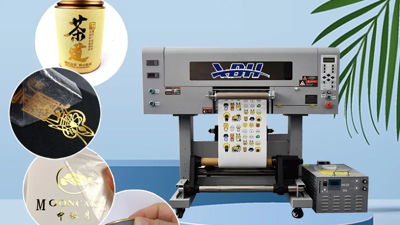 Xbh New Trend 60cm Hot Stamping Foil Uv Dtf Printer Roll To Roll Inkjet ...