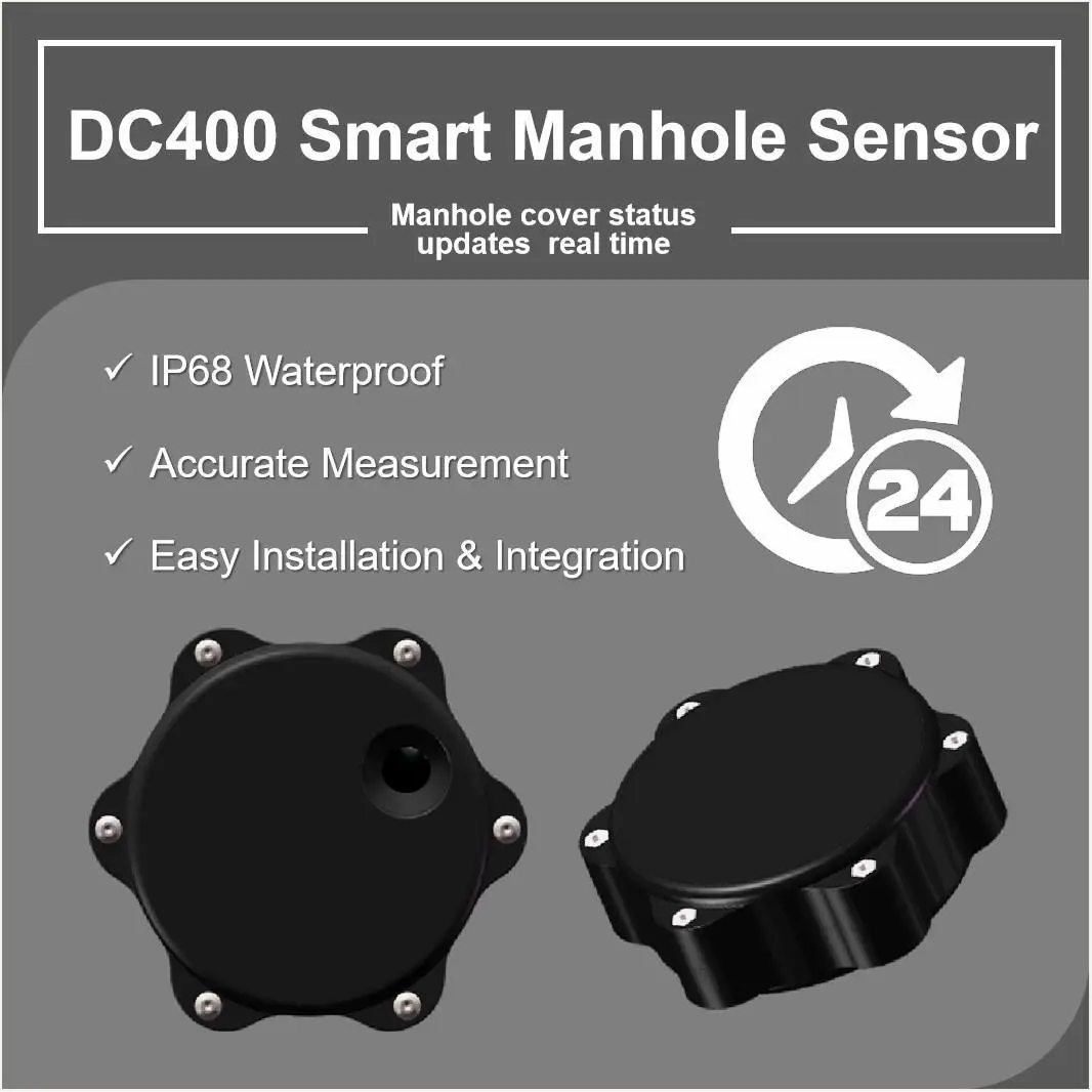 Iot Wireless Lorawan Nb-Iot 4G Manhole Cover Move Detector