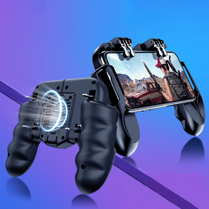 H9 Six Finger Game Controller - Cooling Fan & Joystick