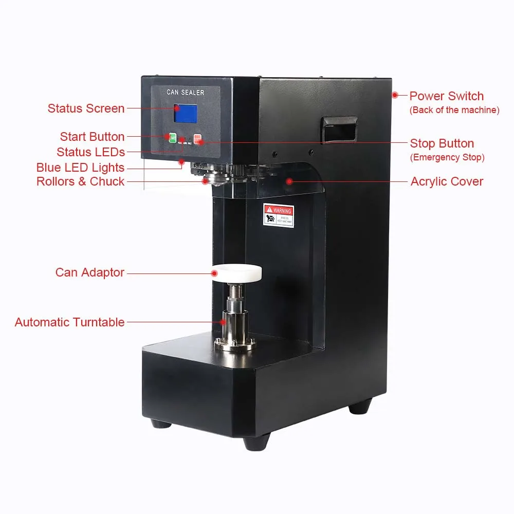 60cm Intelligent Small Portable Plastic Beer Canning Juice Coffee Cup ...