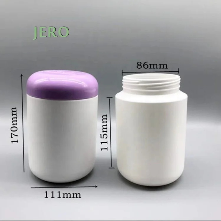 300ml 400ml 500ml Tooth Powder Container Protein Powder Container Jar ...