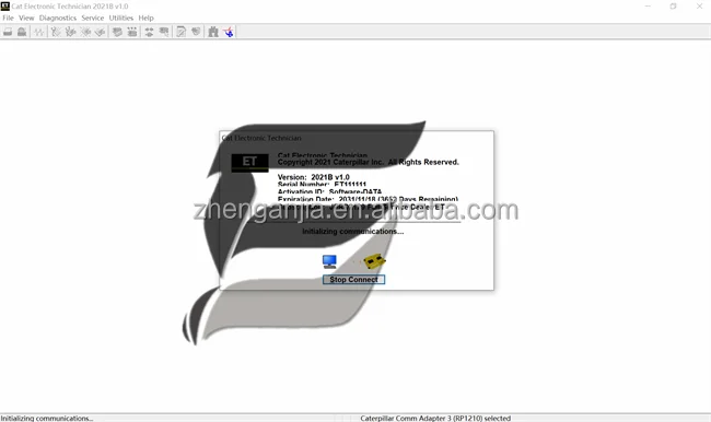 Caterpillar ET4 Communication Adapter - Reliable Performance