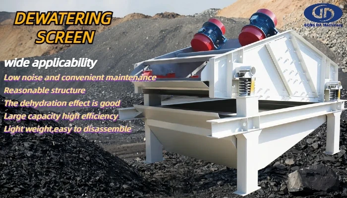 Glass Sand Special New Type Dewatering Screening Mud Tailings High Frequency Vibrating Screening ...