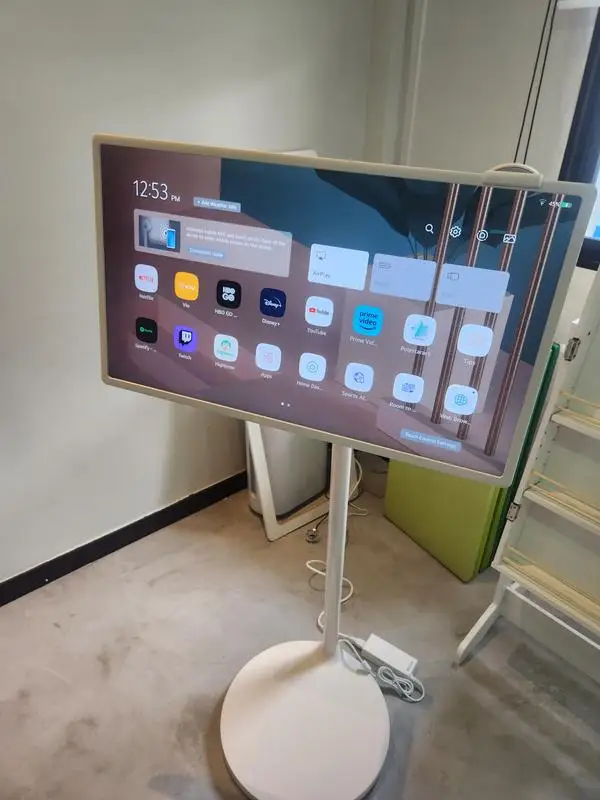 21.5 Inch Smart Touch Portable TV - 15000mAh Battery, 1080p LCD