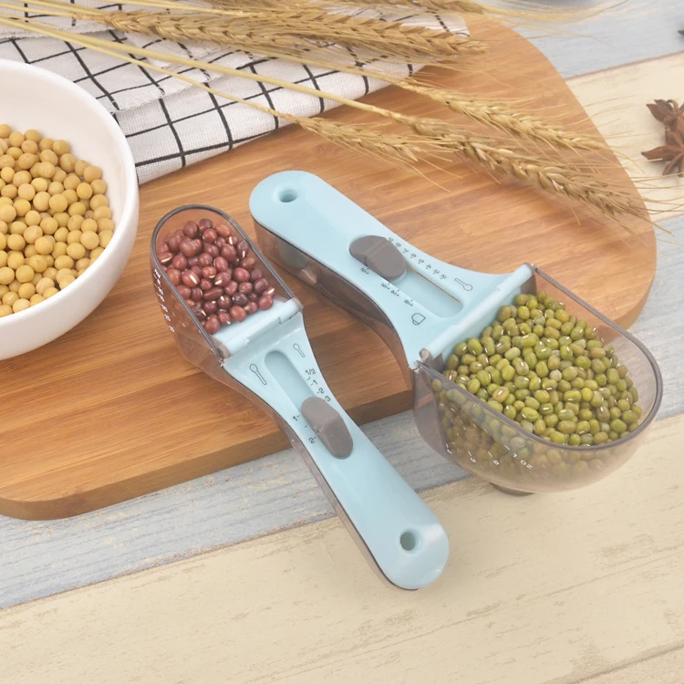 Kitchen Cube Measuring Tools Magnetic Adjustable Measuring Spoon Smart ...
