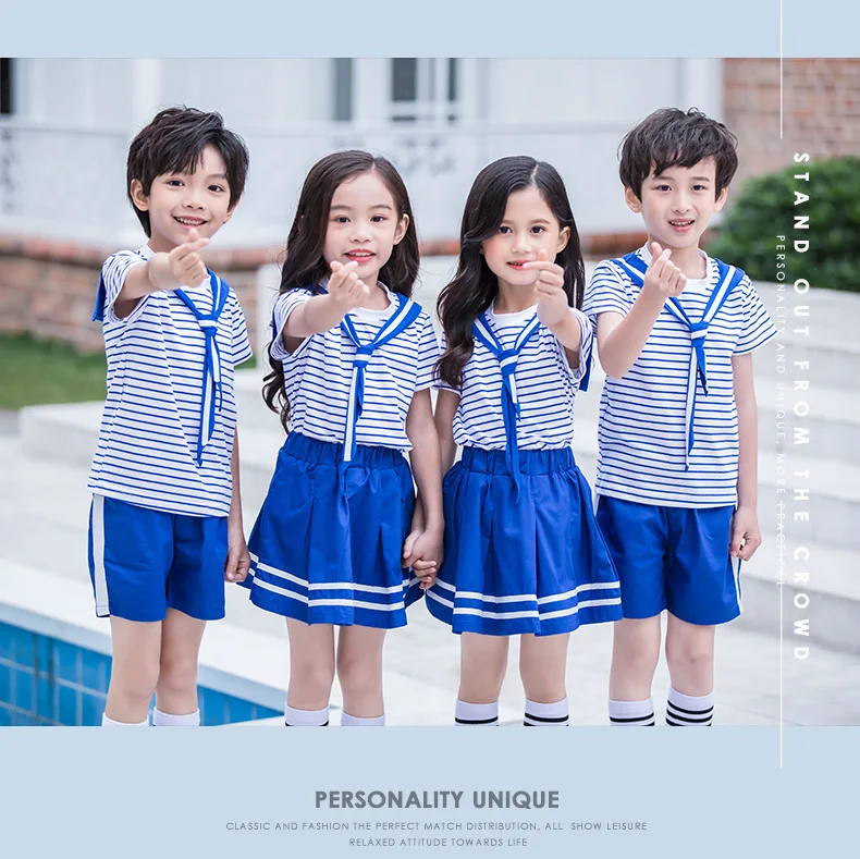 Custom Private Kids Beautiful Boys And Girls High School Uniform Skirt ...
