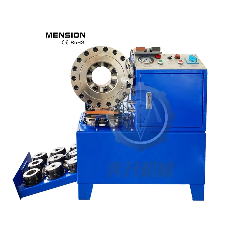 MENSION Mobile 12V Electric Pipe Pressing Machine 2 Inch 24V High ...