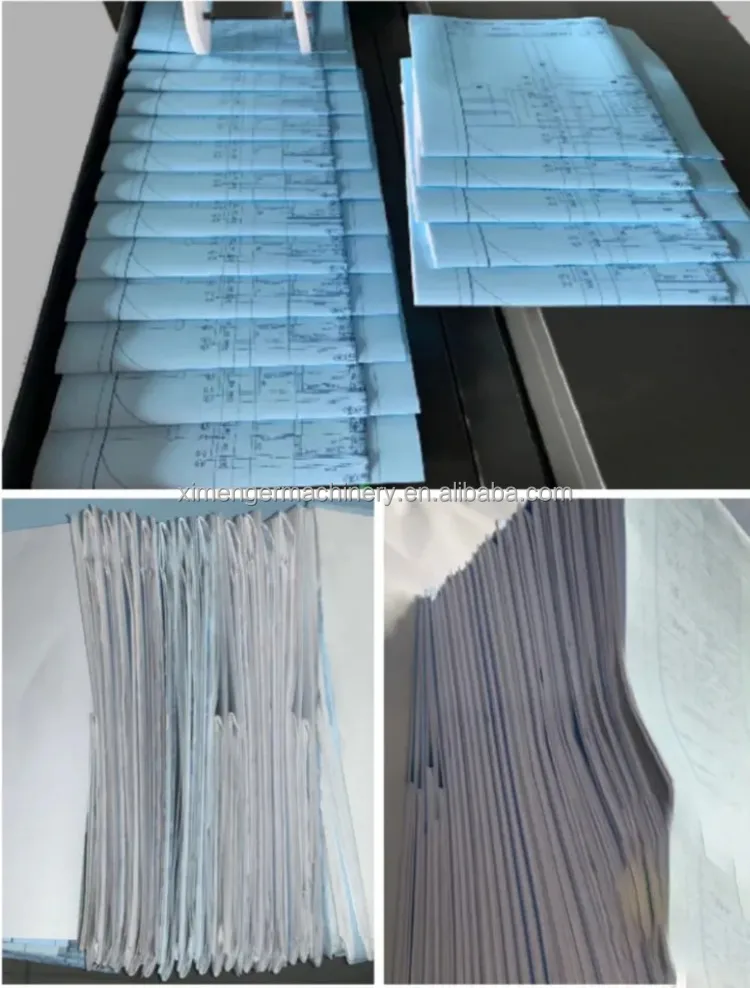 Large Format A0 Drawing Paper Folding Machine for Sale