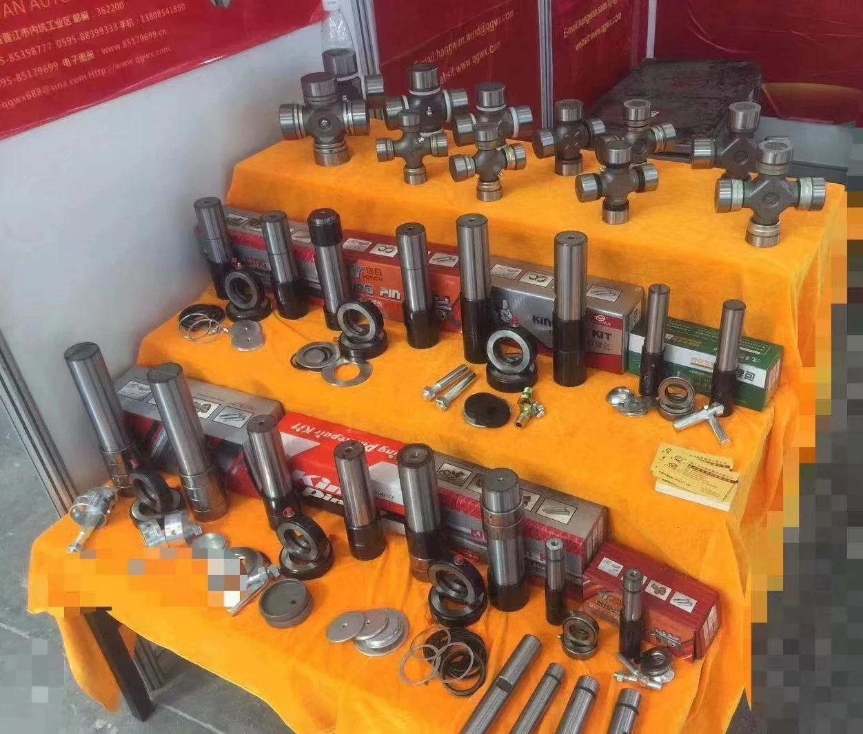 Truck Steering Kingpin Kit KP215 NPR NKR Y-45 Bearing