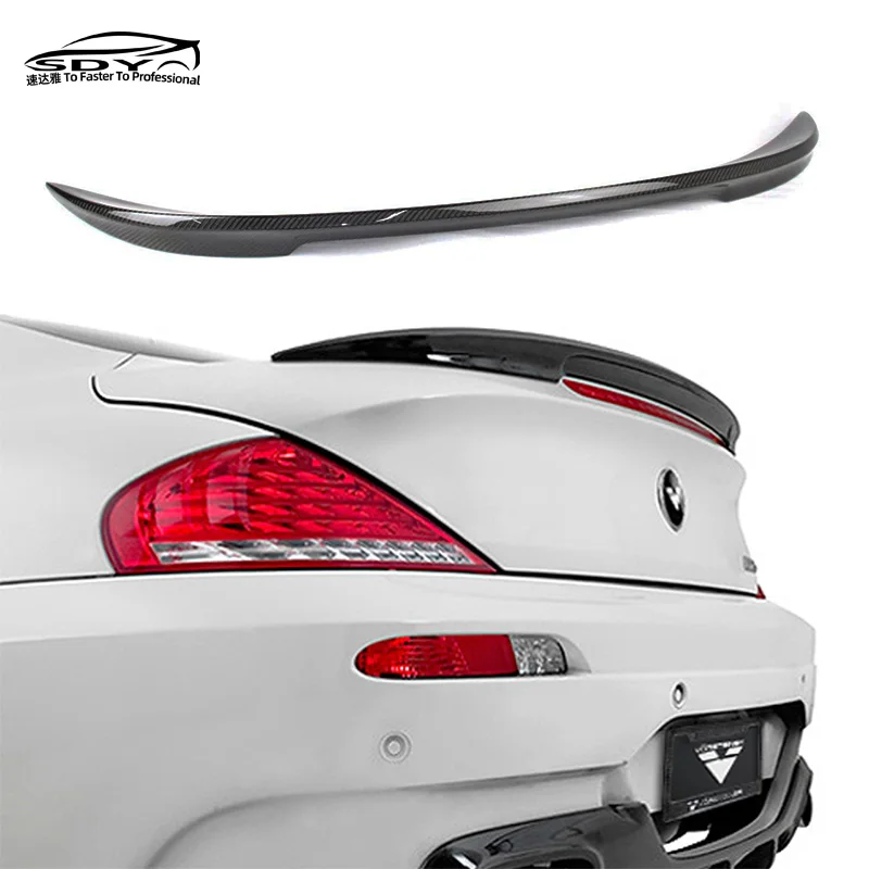 E63 E64 M6 V Style High Quality Carbon Fiber Front Lip Rear Diffuser ...