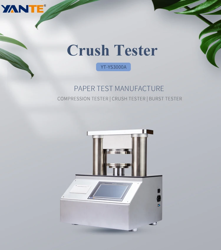 Yt-ys3000a Iso 3037 Crush Tester Ect Compression Strength Testing ...