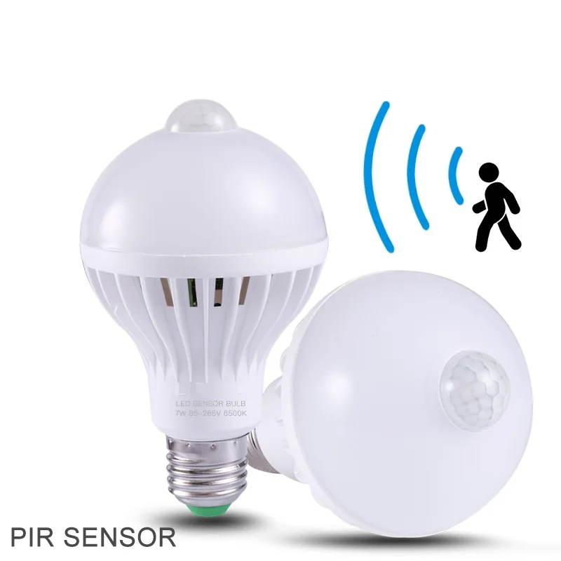 High Quality Led Bulb Sensor Smart Infrared Pir Motion Sensor Light ...