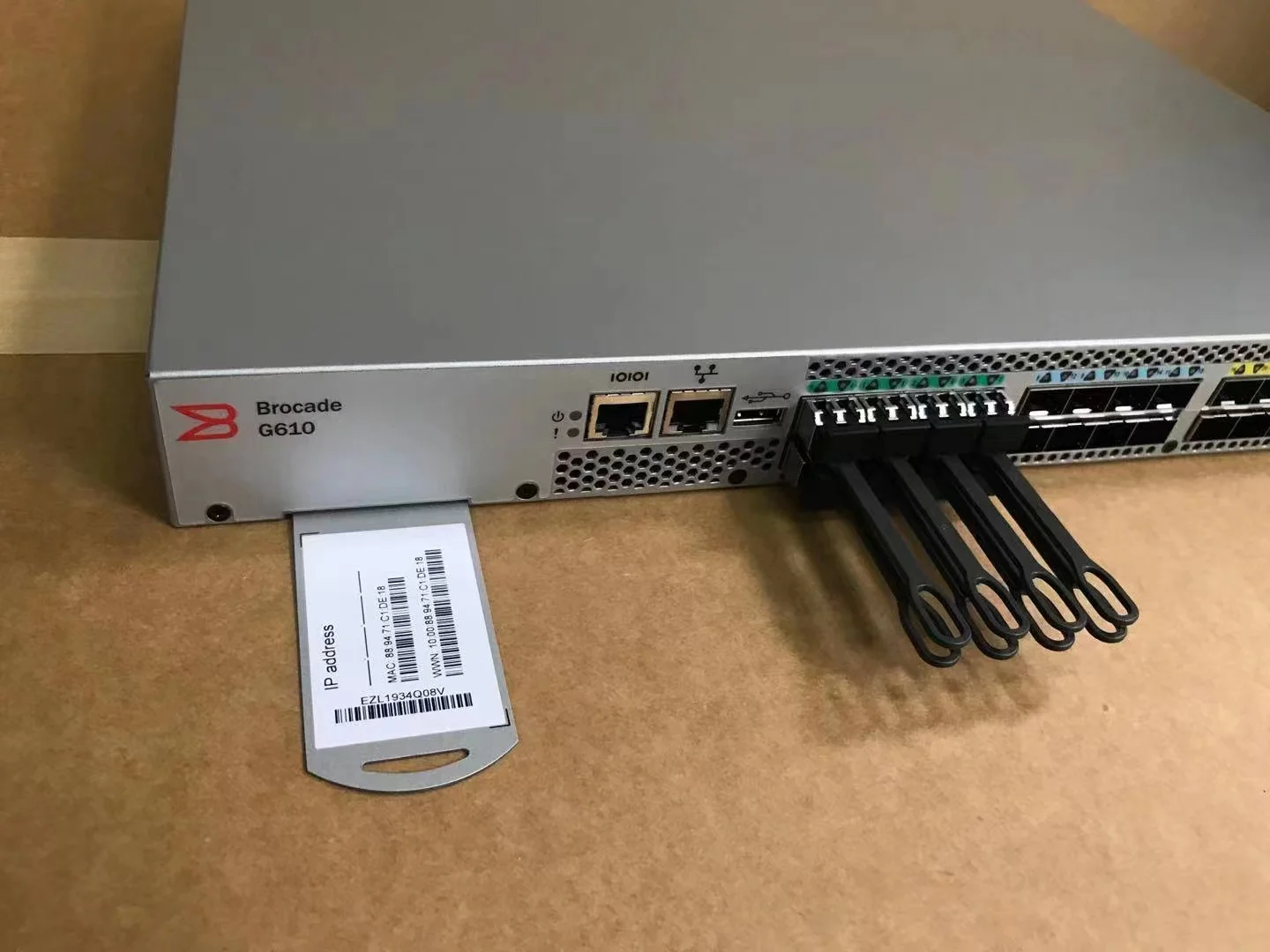 New Sealedbrocade G610 San Switch 24 Port 8 Port Active With 16g Sfp - Buy Br-g610,Brocade G610 ...