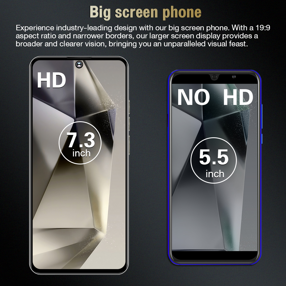 5G Smartphone S25 Ultra 7.0 Inch Full Screen 16+512GB Mobile Phones ...