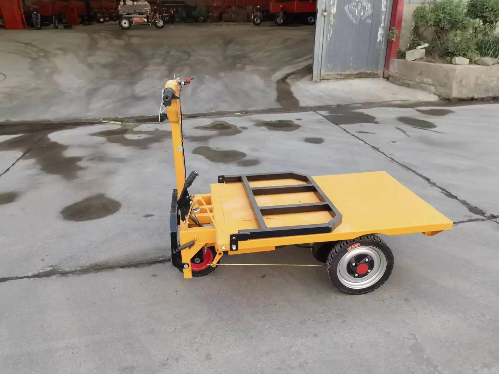 Wholesale Heavy Duty Battery Operated Electric Platform Truck Transport ...