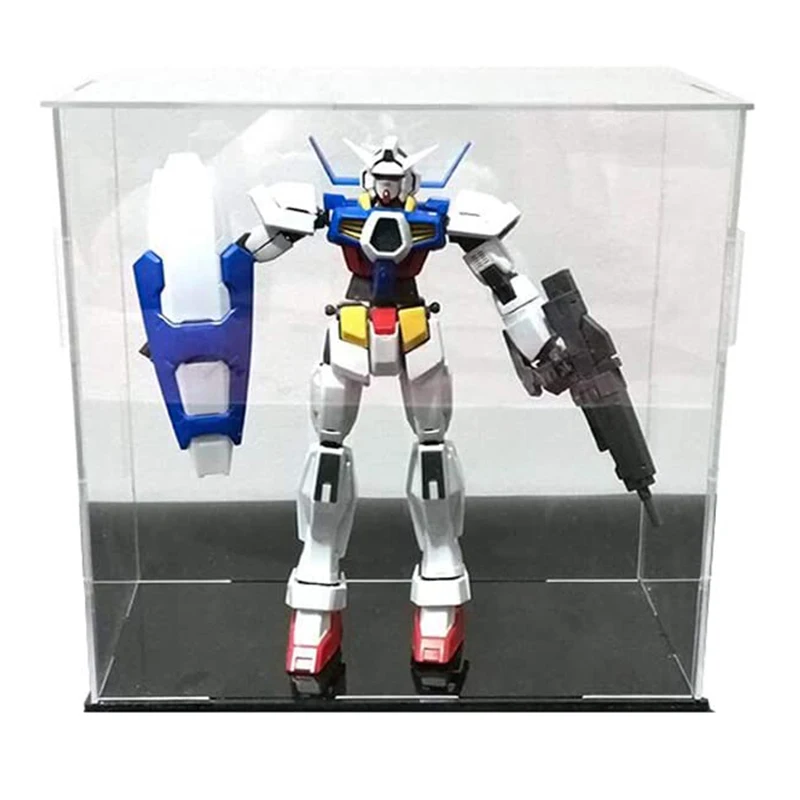 Self-Assembly Acrylic Display Case for Collectibles Transparent Cube ...