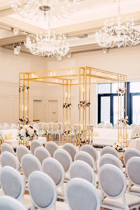 Modern Silver Bar Counter Design - Perfect for Events