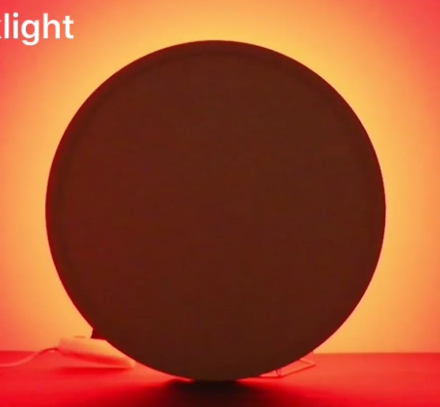 Modern Surface Mounted Round Rgb Light Led Ceiling Lamp Remote Control ...