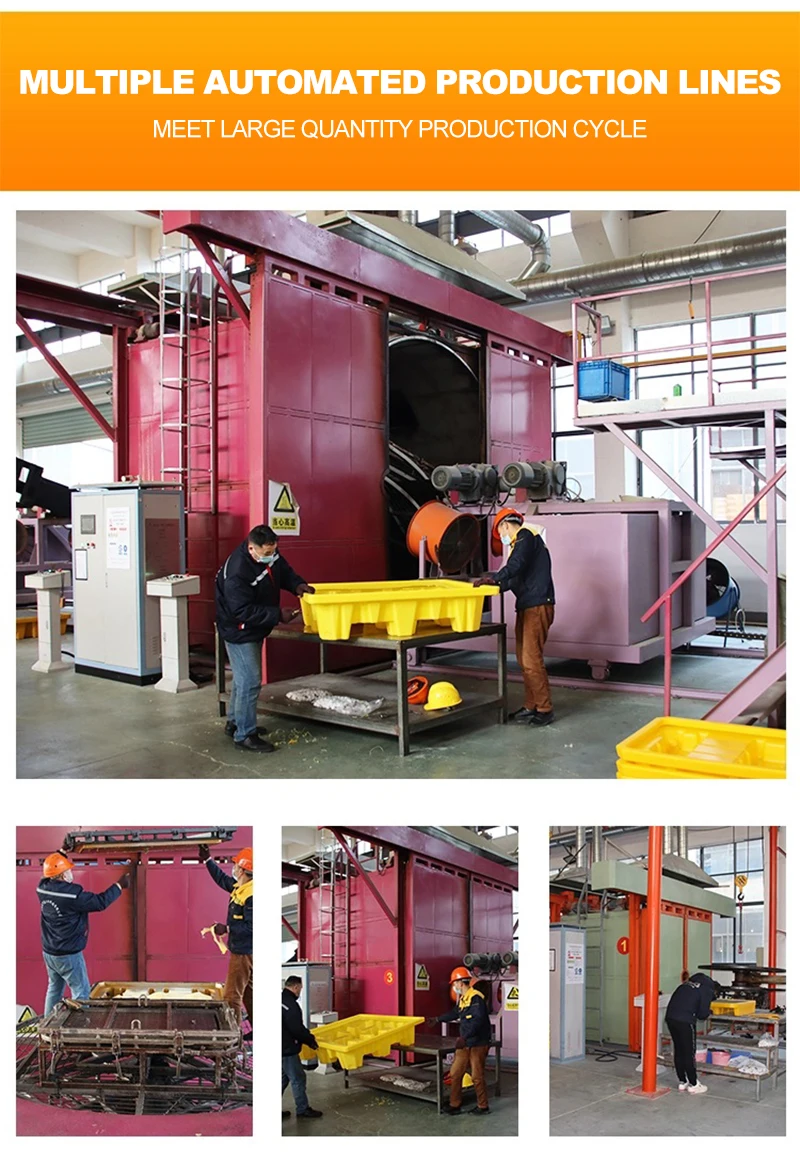Heavy-duty IBC Spill Pallet - 200L Chemical Containment