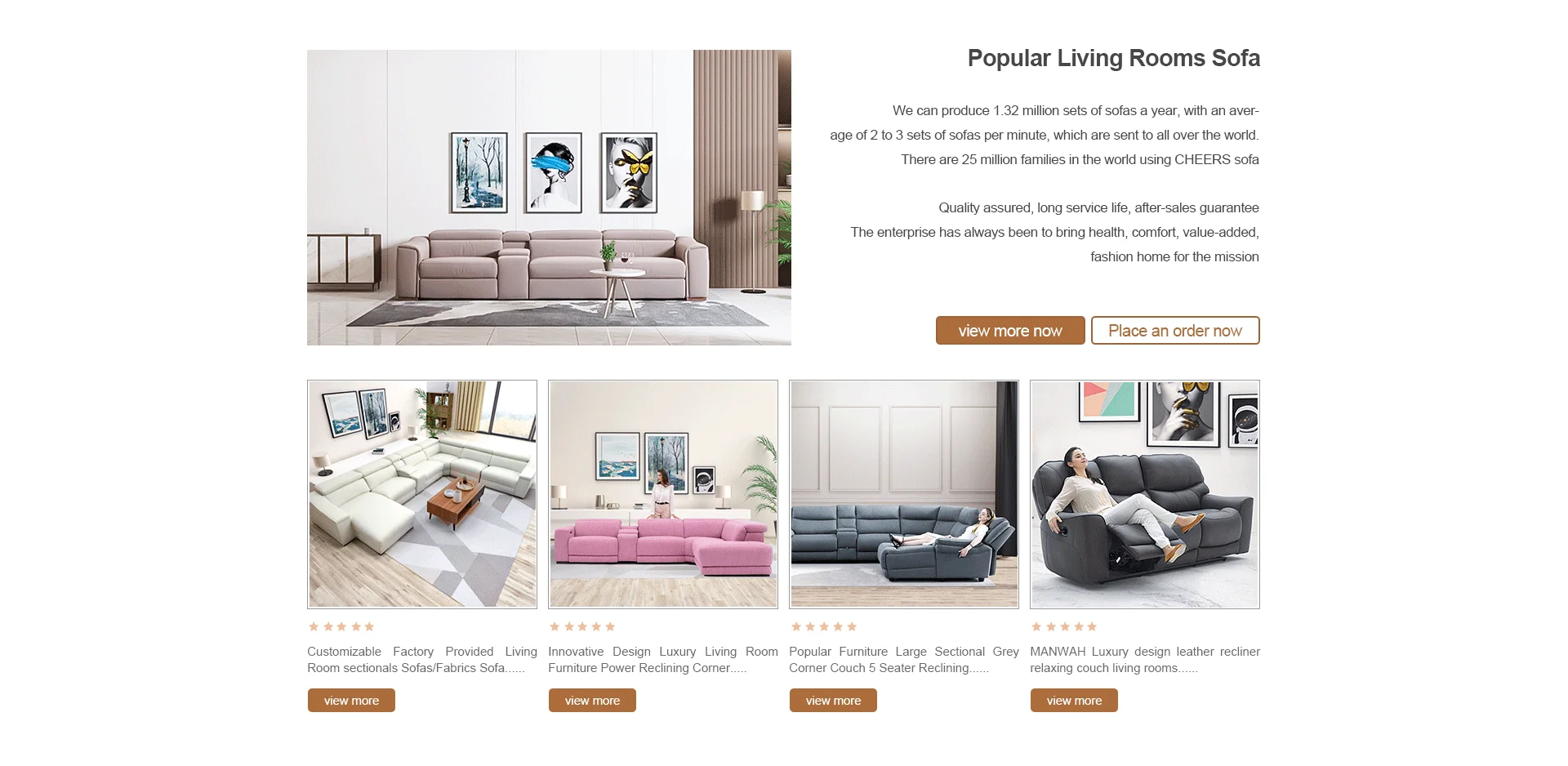 Man Wah Furniture Manufacturing (Huizhou) Co., Ltd. - Motion Sofa ...