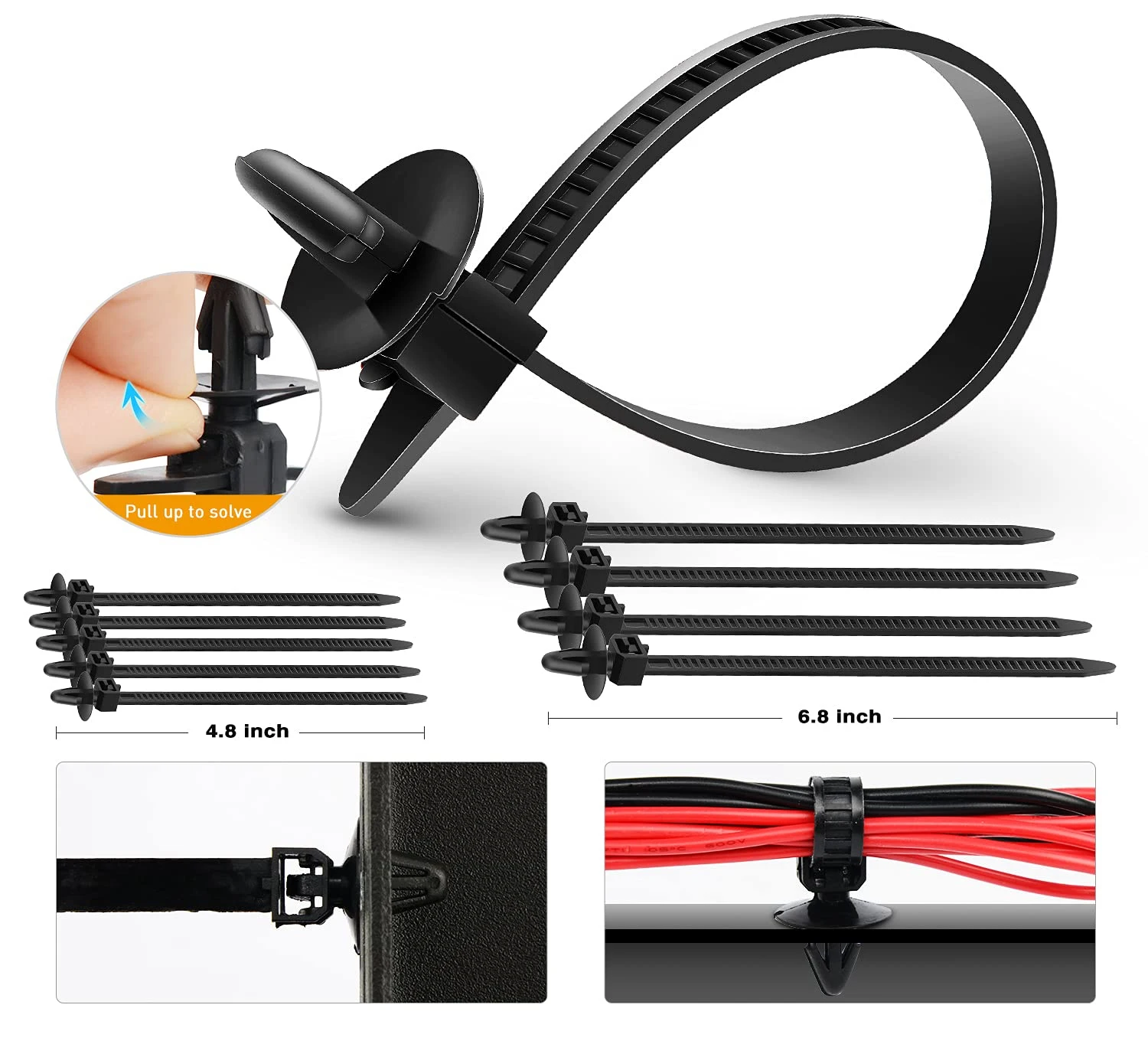 725PCS Car Plastic Fastener Clips Set for Auto Body Retention