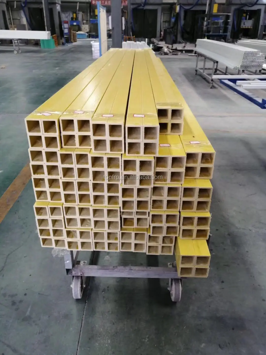High Strength Frp square Tube Fiberglass Tubing 100x100 Fiber Glass ...