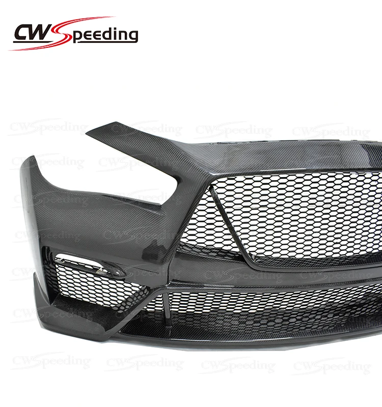 Upgrade Your 2018-2021 Infiniti Q50 with a Carbon Fiber Bumper