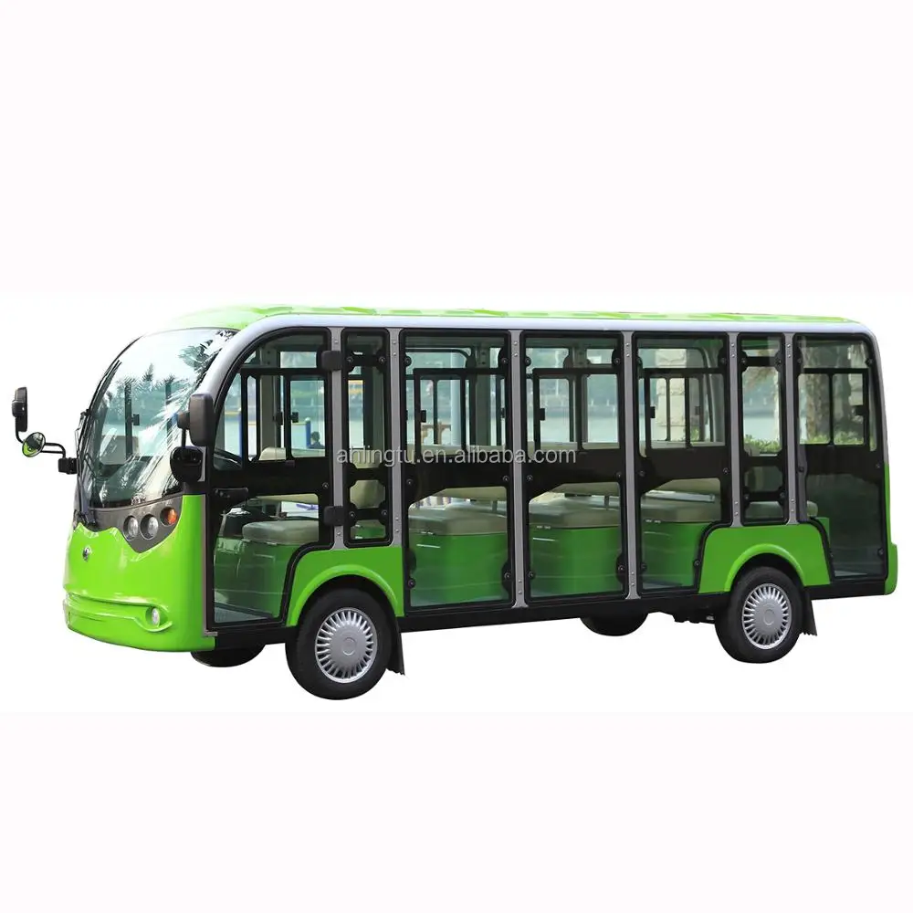 S14 Electric Shuttle Bus - 72V 5KW AC Motor & Fast Charge