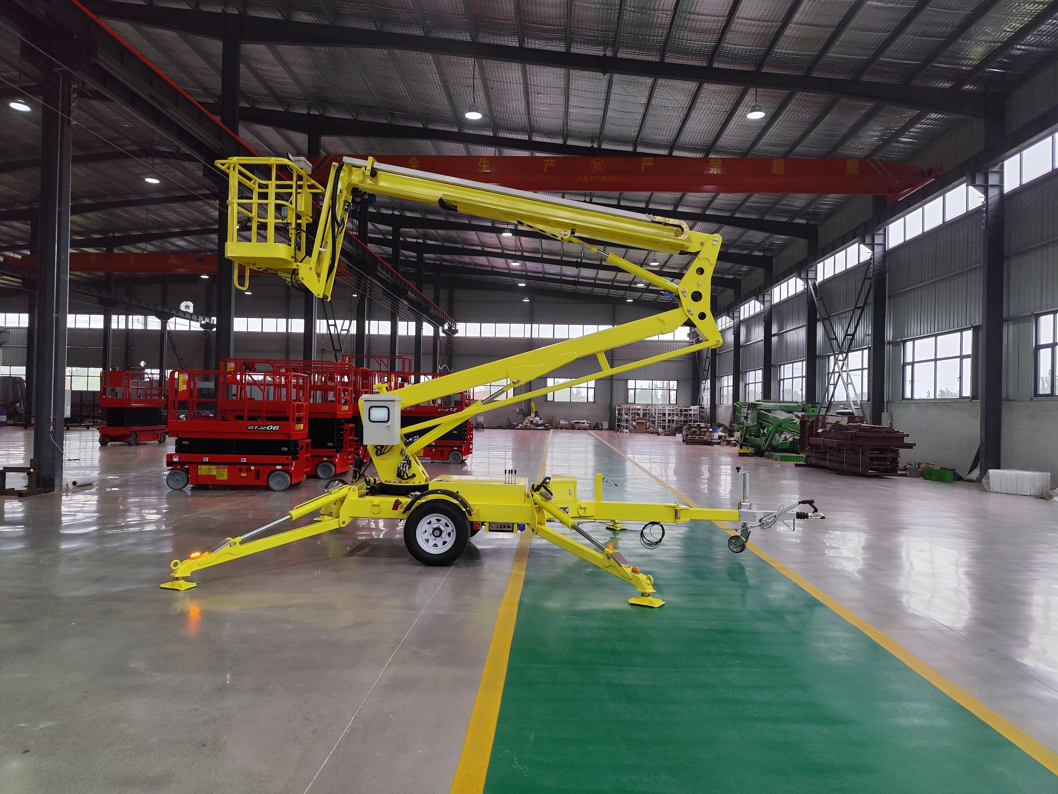 New Xentura Electric Hydraulic Telescopic Boom Lift 15m Foldable Design ...
