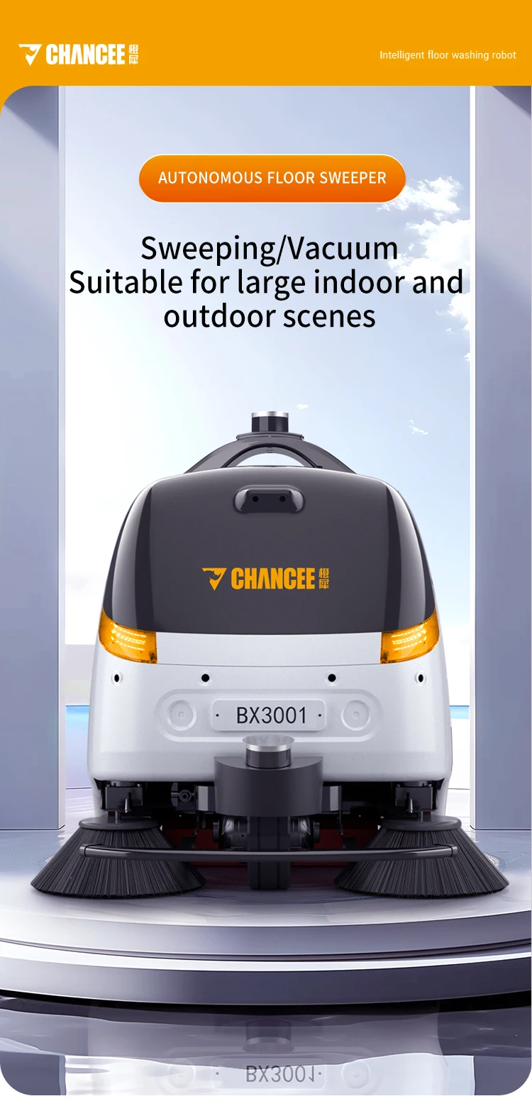 S100N Autonomous Robotic Floor Sweeper - Intelligent & Efficient