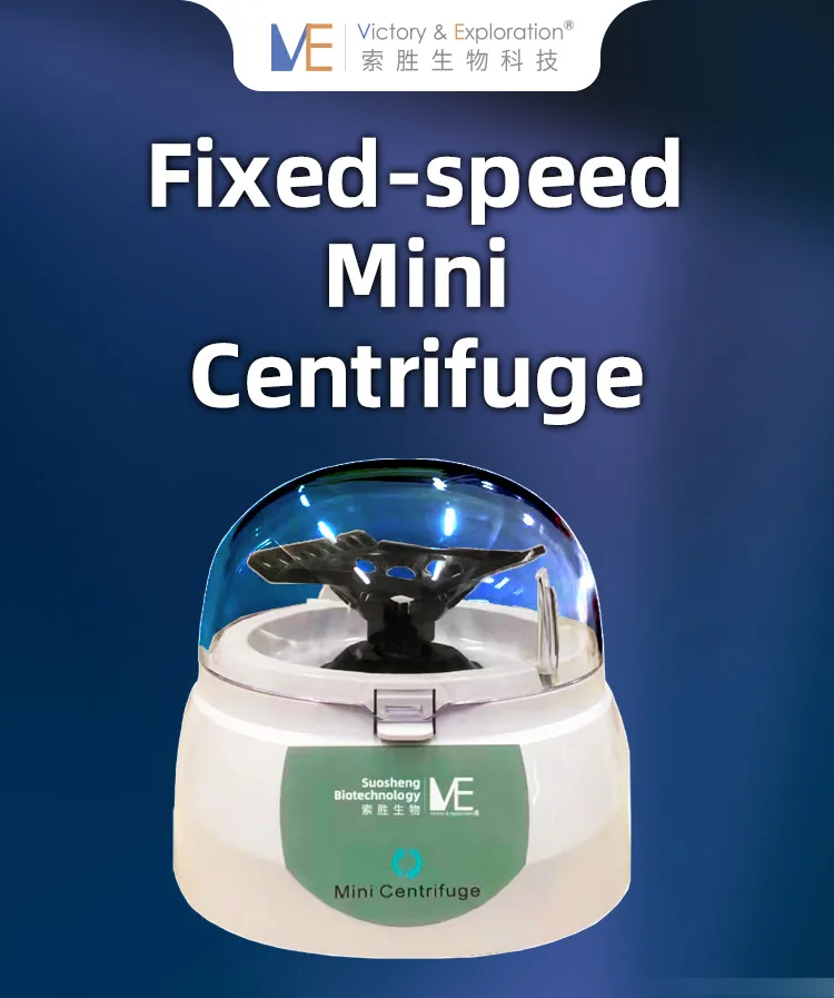Mini Centrifuge Fixed-speed 4k Rpm Centrifuge For 8-strip Centrifuge ...