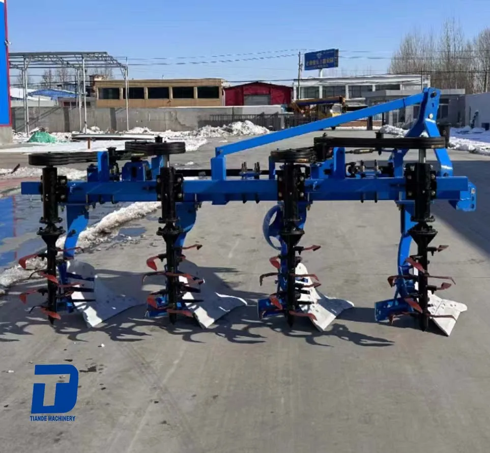 Tractor PTO Plough Rotary Machine Deep Furrow 100-140hp Plow and Rotary ...