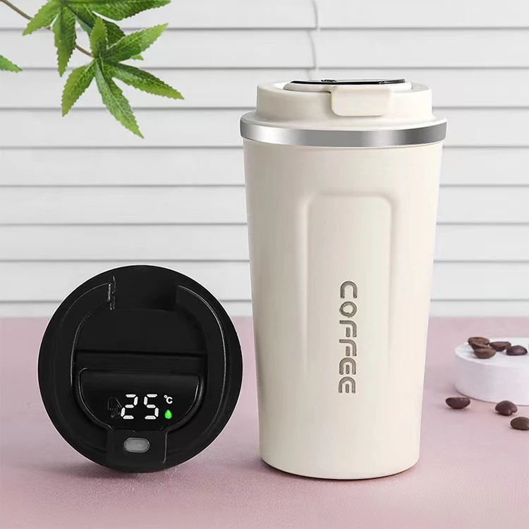 2024 Smart Led Temperature Display Stainless Steel Mugs