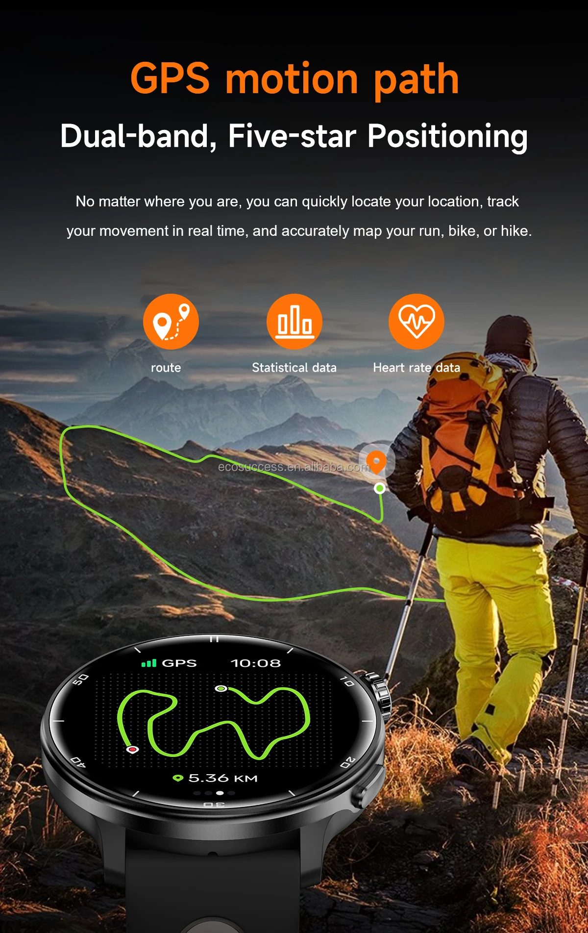 S666 Smart Watch - IP68 Waterproof, Fitness & Message Tracker