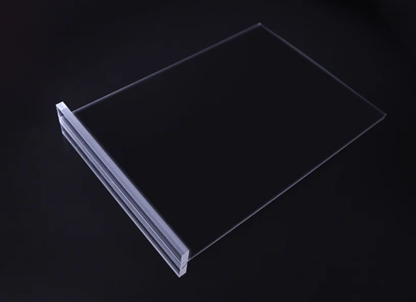 Modern Luxury Eco-Friendly Portable Rotating 3-Tier A4 T-Shaped Acrylic ...