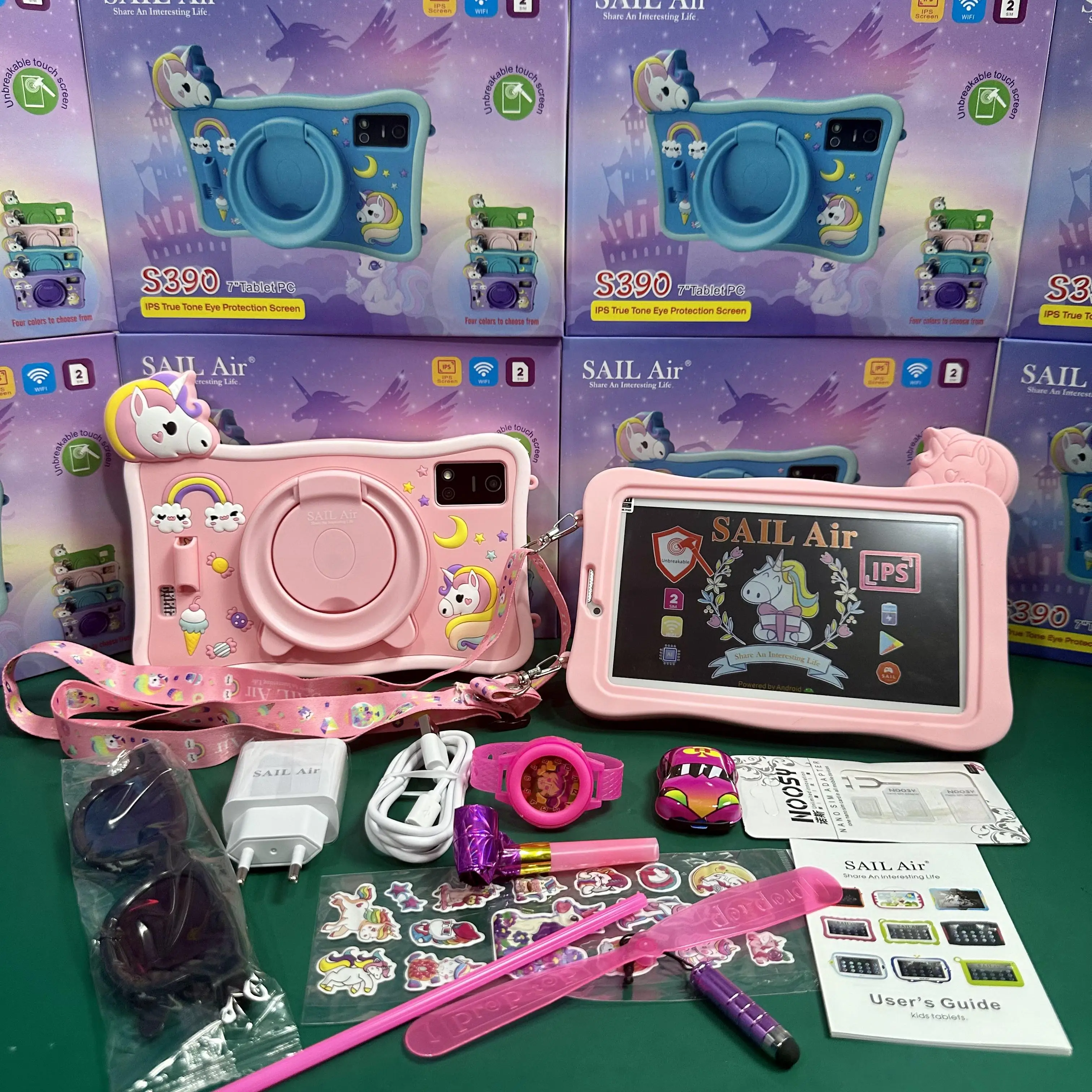 Sail Air S390 Pro Kids Tablet - 7-Inch Educational Device