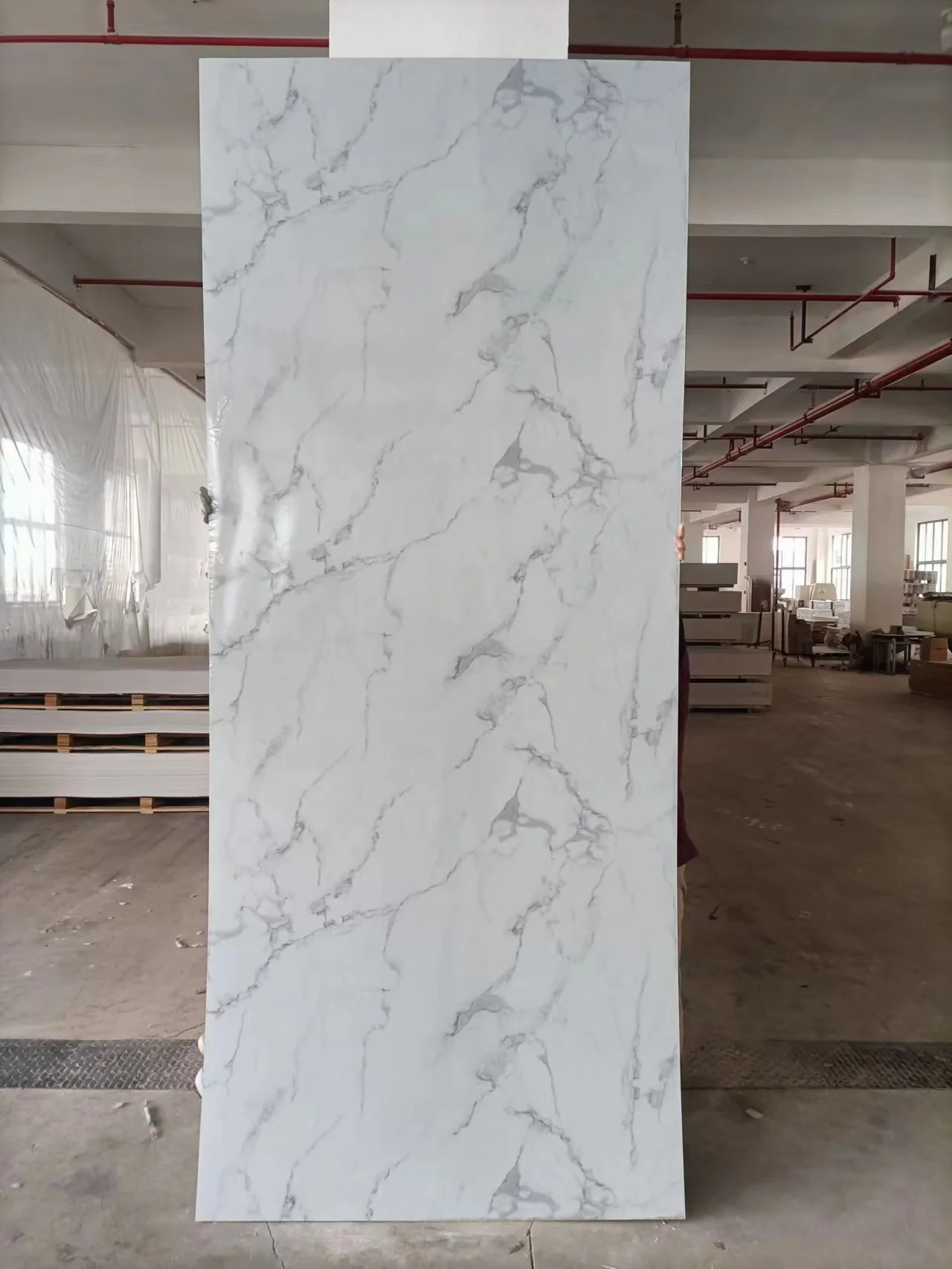 4x8 UV PVC Sheet - Marble Alternative for Wall Panels